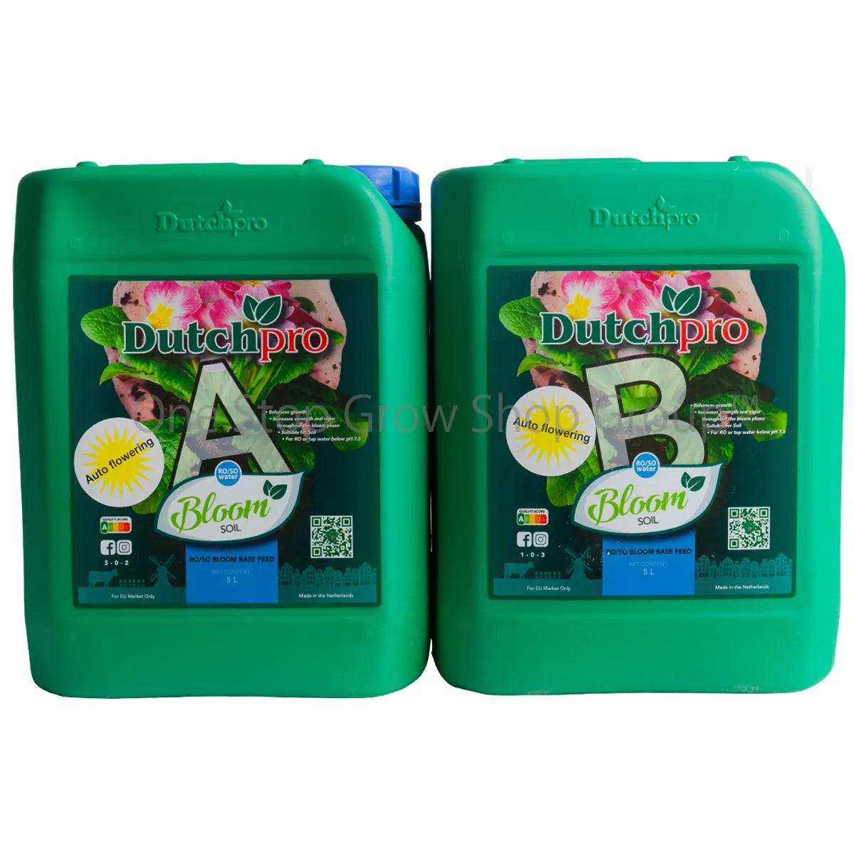 Dutch Pro - Autoflower Bloom - Soil A&B SW – HIGHSTREETHYDRO